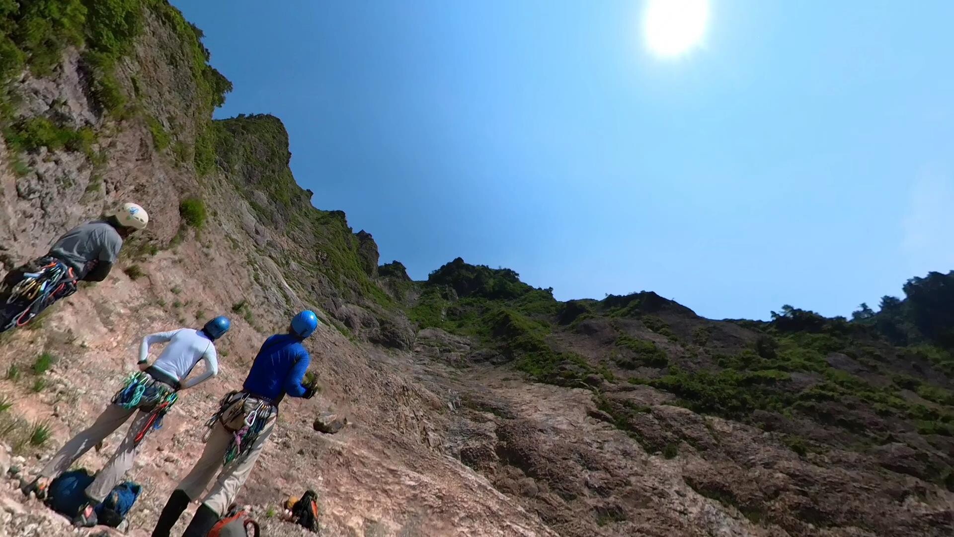 霧来沢前ケ岳南壁V字第二スラブ / sakさんの御神楽岳・雨乞峰の活動データ | YAMAP / ヤマップ