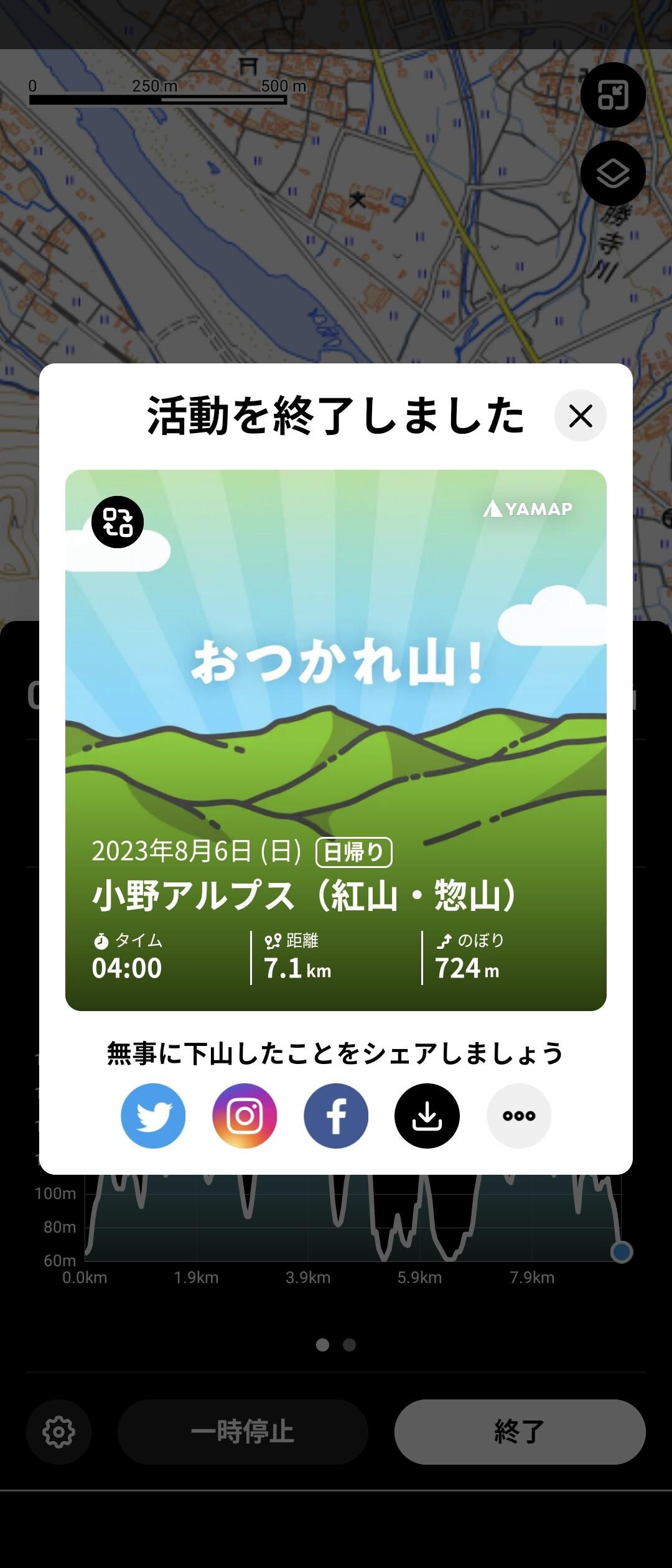 小野アルプス縦走 続く / Okaさんの小野アルプス（紅山・惣山）の活動データ | YAMAP / ヤマップ