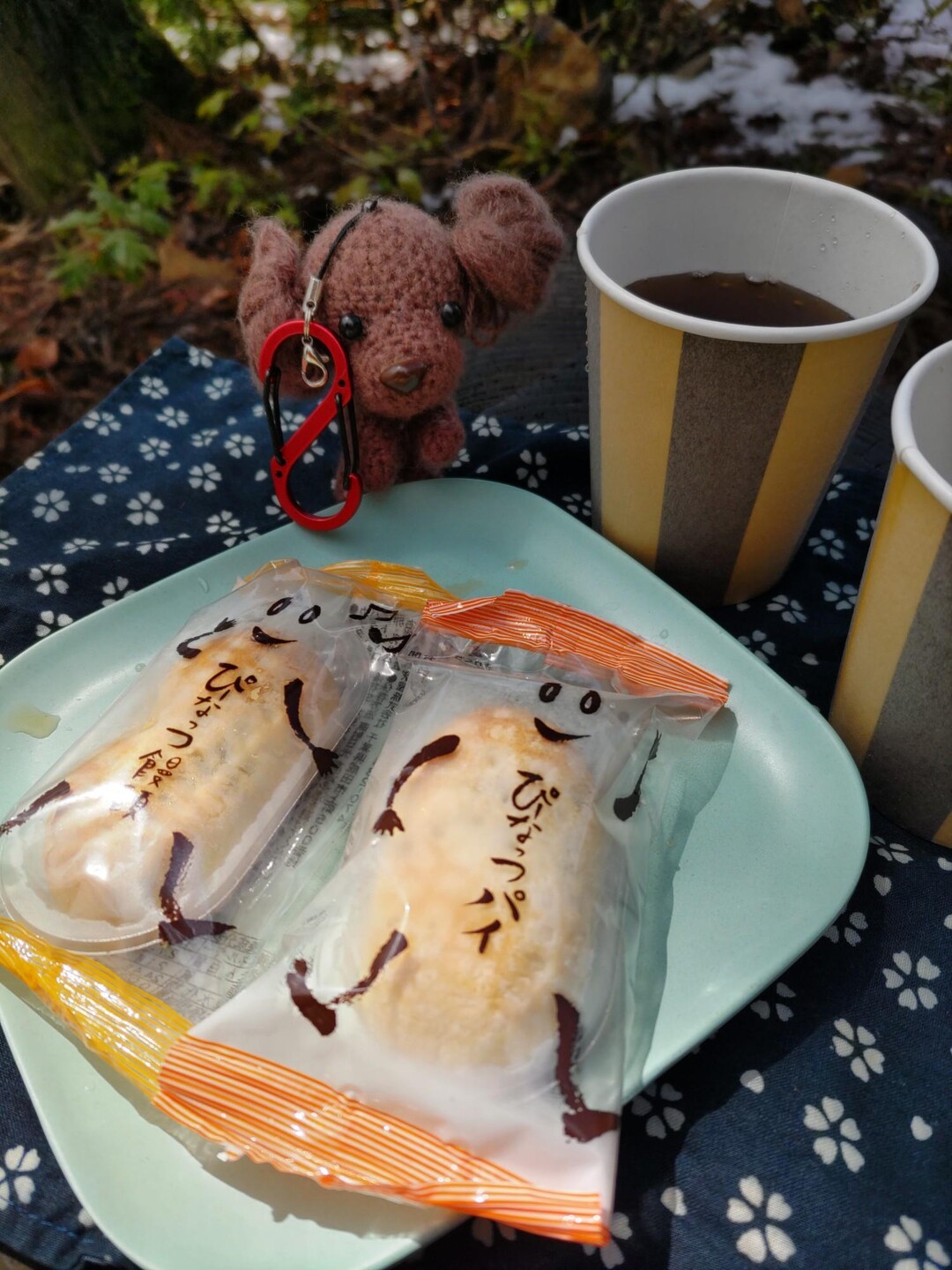 坂戸山で 山おやつ😋 「ぴーなっつ饅頭... / kayoさんのモーメント | YAMAP / ヤマップ