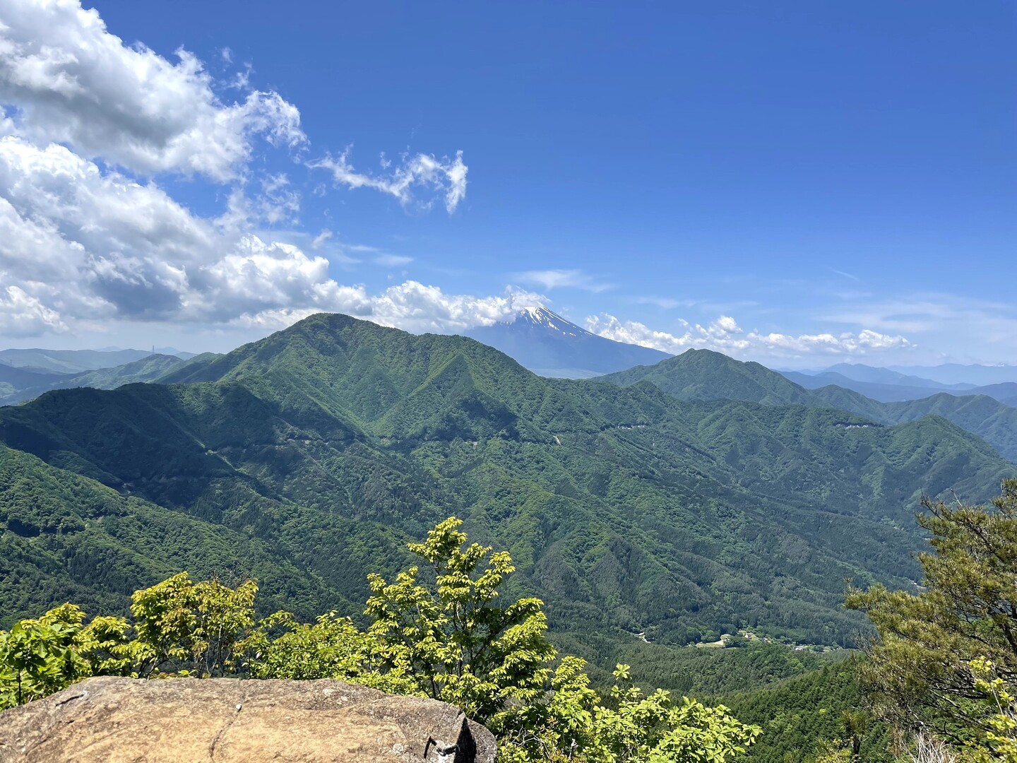 富士山と大パノラマの二十六夜山 / ellena15さんの御正体山・杓子山・石割山の活動データ | YAMAP / ヤマップ