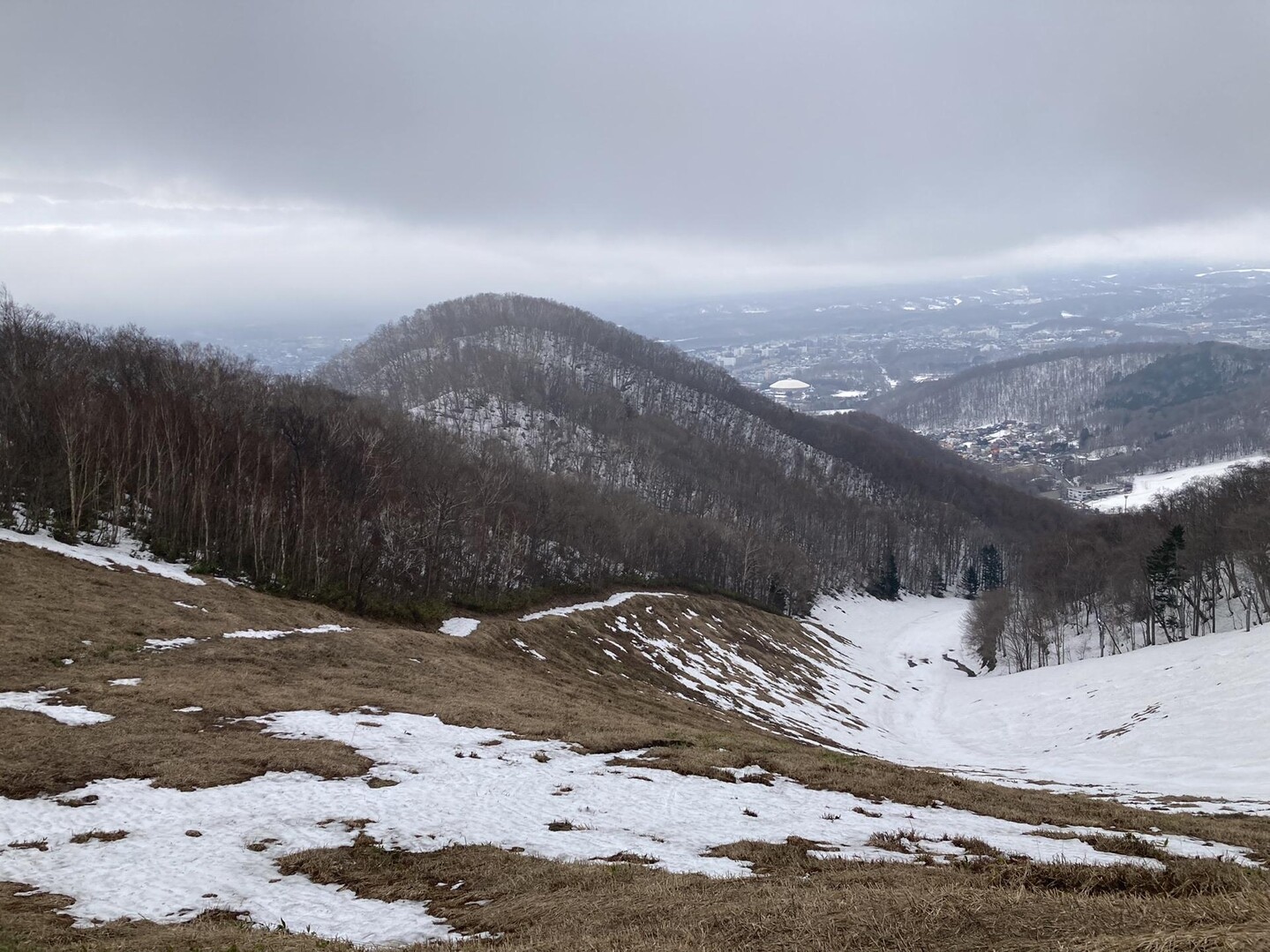 朝活藻岩山。。どんどん溶けてる ️💦 / 2525bbさんの藻岩山の活動データ | YAMAP / ヤマップ