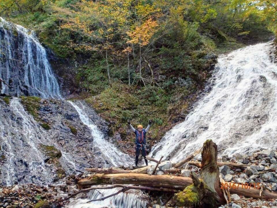 関東近辺メジャーな両門の滝2つ (昔の... / やす爺 (チーム渓と酔ラン)さんのモーメント | YAMAP / ヤマップ