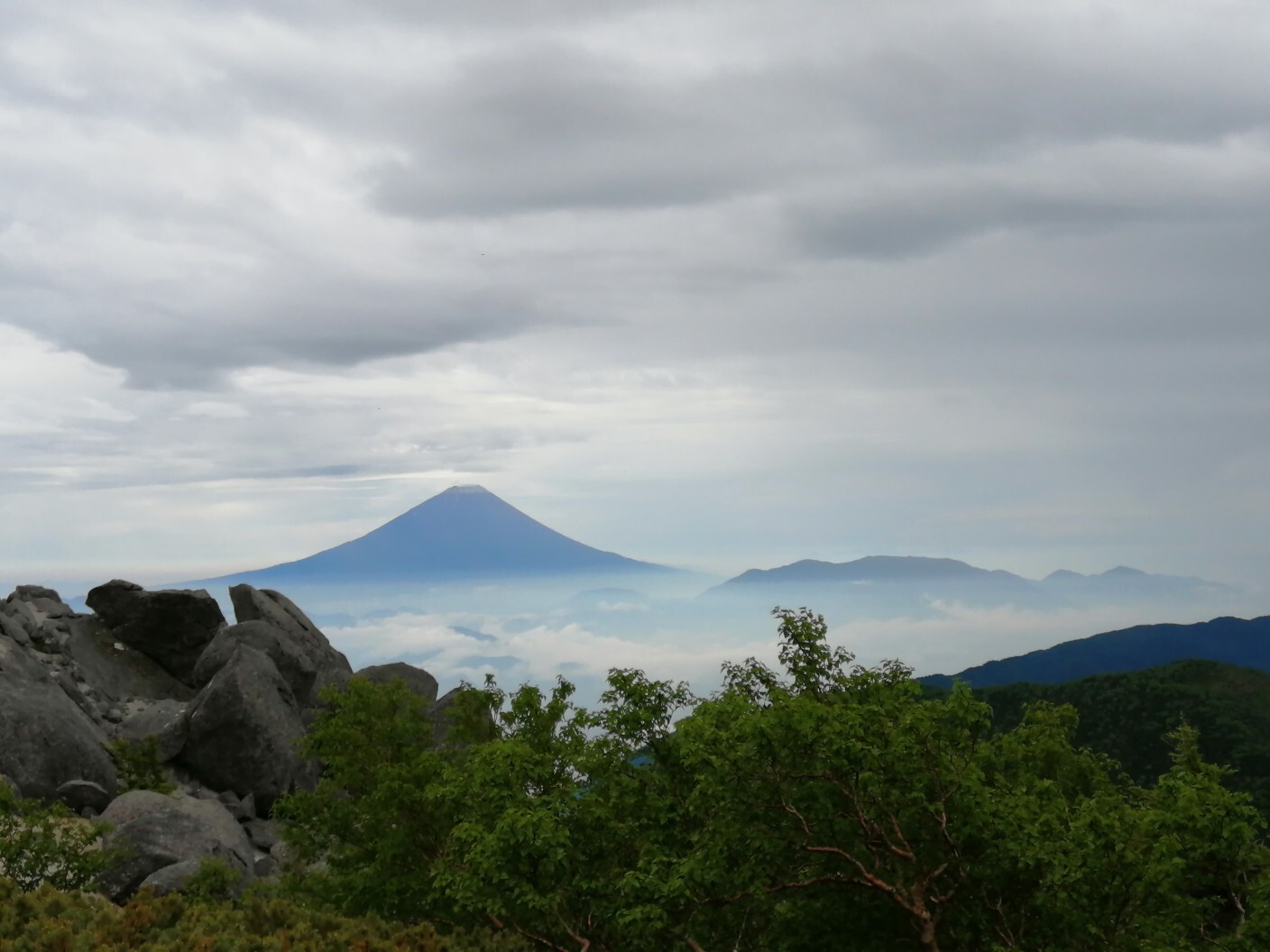 Mt Fuji from Hoo-san... / Jordiさんのモーメント | YAMAP / ヤマップ