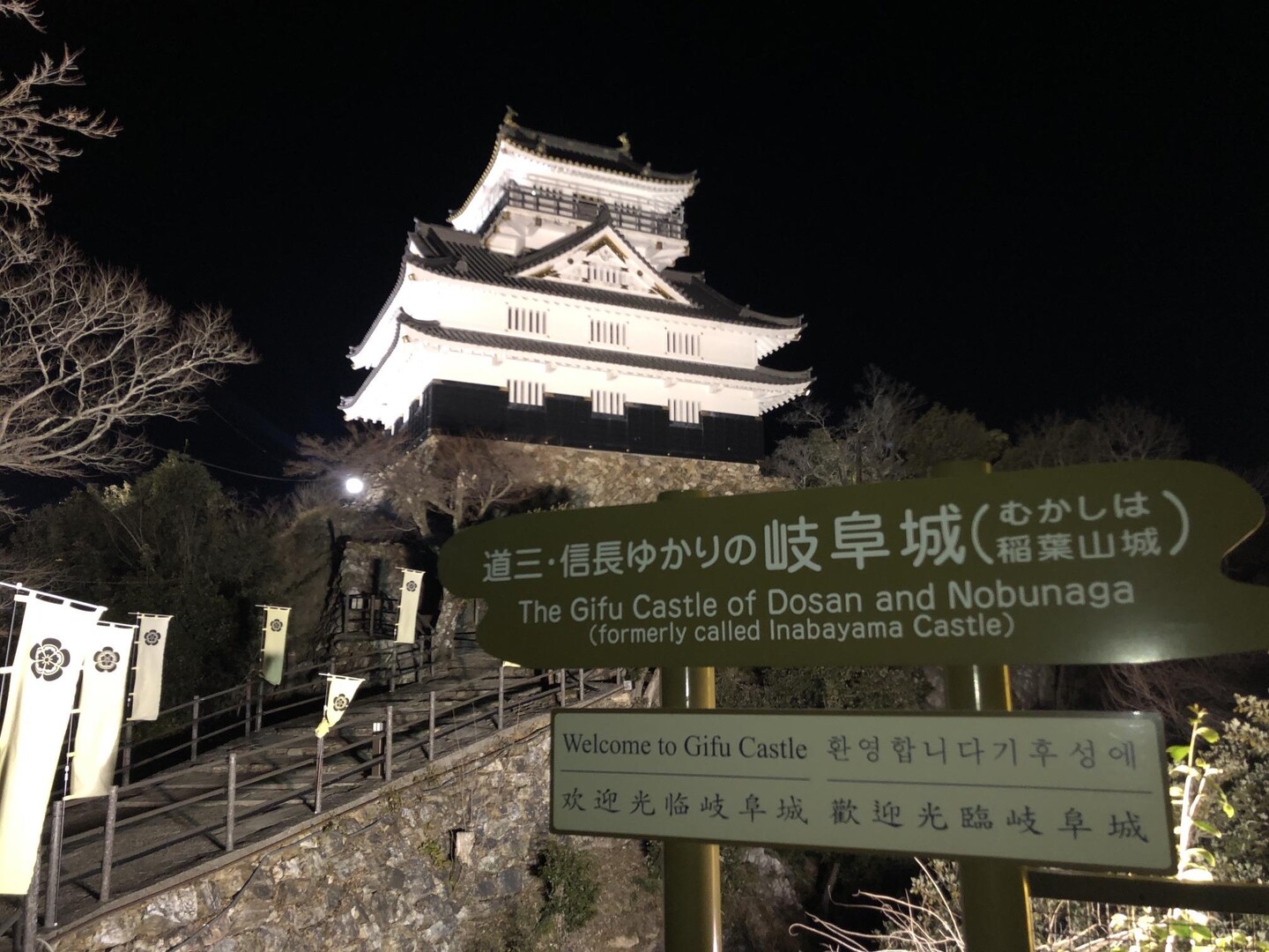 今日も夜トレ🏃‍♂️in Mt.kinka / ヨッシーさんの金華山・洞山・舟伏山の活動データ | YAMAP / ヤマップ