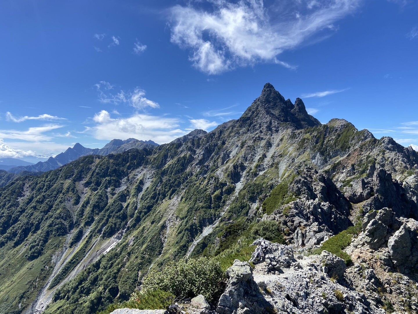 槍ヶ岳＊北鎌尾根VR / ma34sさんの槍ヶ岳・穂高岳・上高地の活動データ | YAMAP / ヤマップ