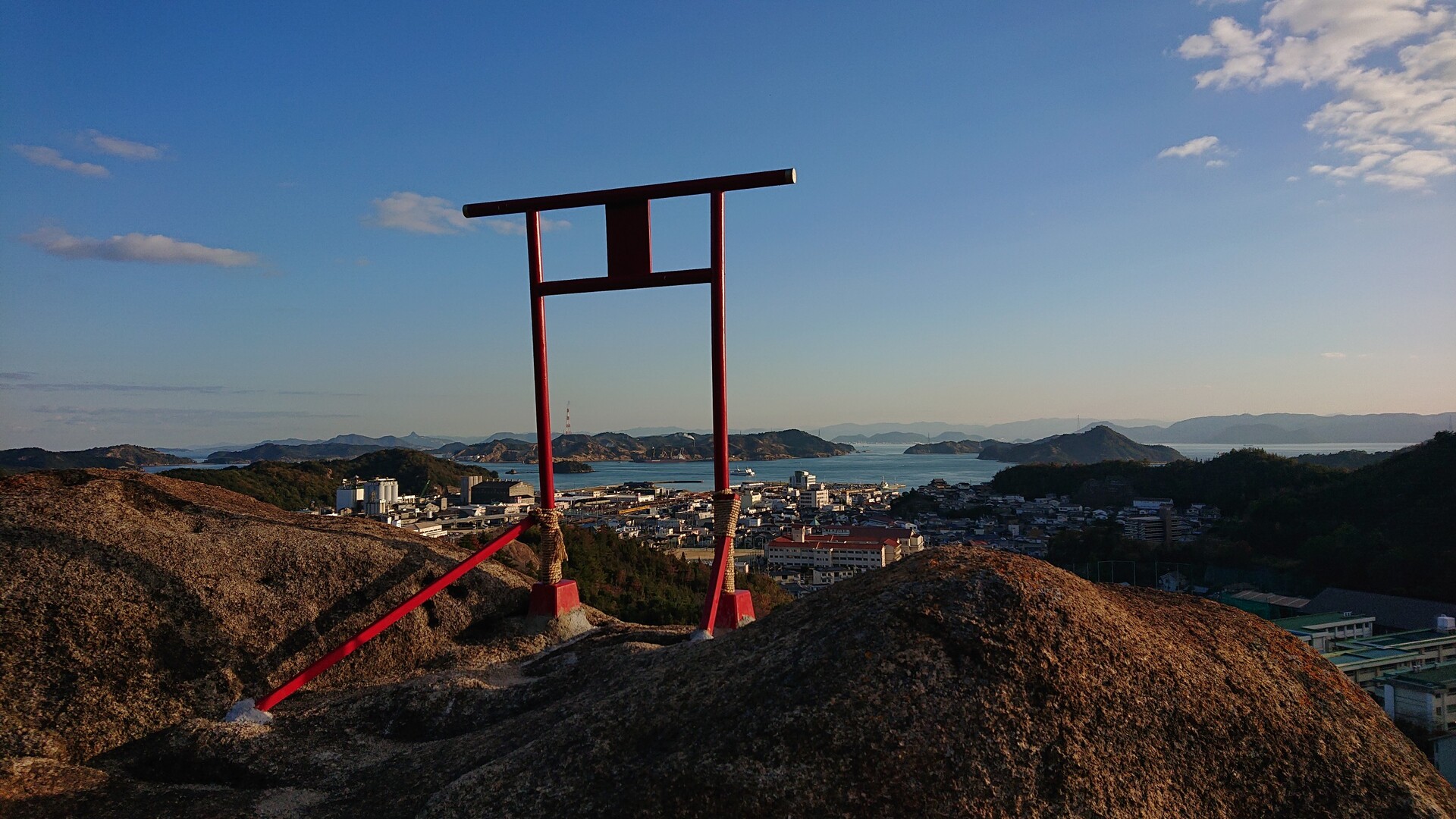 玉野の新名所 天空の鳥居-2020-12-01 / ya.junさんの玉野市の活動データ | YAMAP / ヤマップ