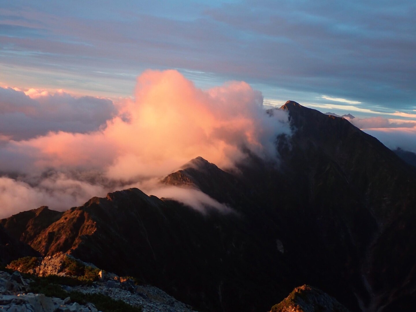 遠見尾根 五竜岳〜唐松岳 いけたよ～♡⁠(⁠˃͈⁠ ⁠દ⁠ ⁠˂͈⁠ ⁠༶⁠ ⁠) / sai。さんの鹿島槍ヶ岳・五竜岳（五龍岳）・唐松岳の活動データ | YAMAP / ヤマップ