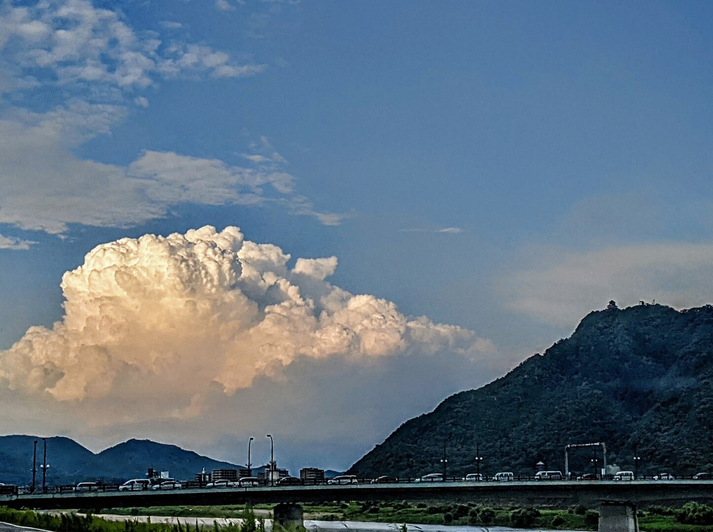 金華山 VS 入道雲 / スネークさんのモーメント | YAMAP / ヤマップ