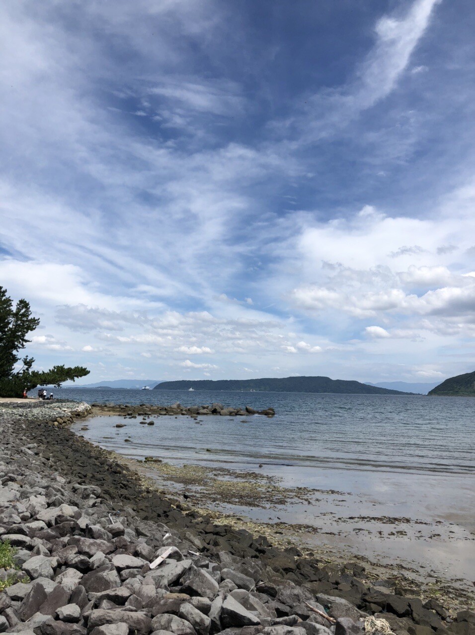 朝の早いうちに実家から近くの海に。 ちび... / mckeeさんのモーメント | YAMAP / ヤマップ