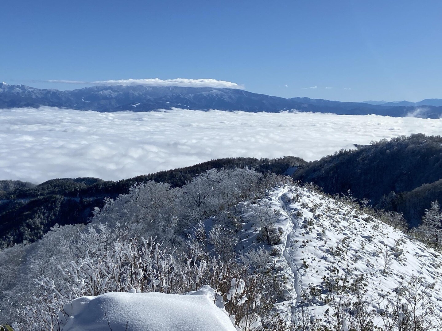 雪山スタート 猪臥山 / hideさんの猪臥山の活動データ | YAMAP / ヤマップ