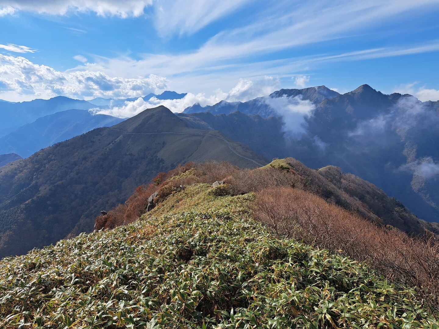 東黒森・自念子ノ頭・西黒森・瓶ヶ森・伊予富士(高知県いの町他) / いへいさんの瓶ヶ森・伊予富士の活動データ | YAMAP / ヤマップ