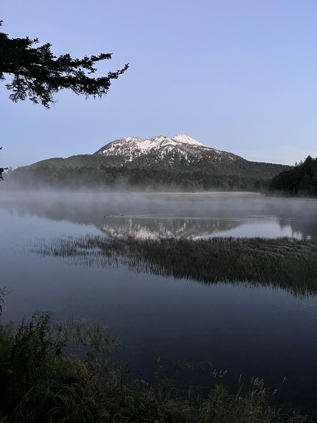 秋oze3日目、最終日。朝靄の逆さ燧、三... / shin_0912♪さんのモーメント | YAMAP / ヤマップ