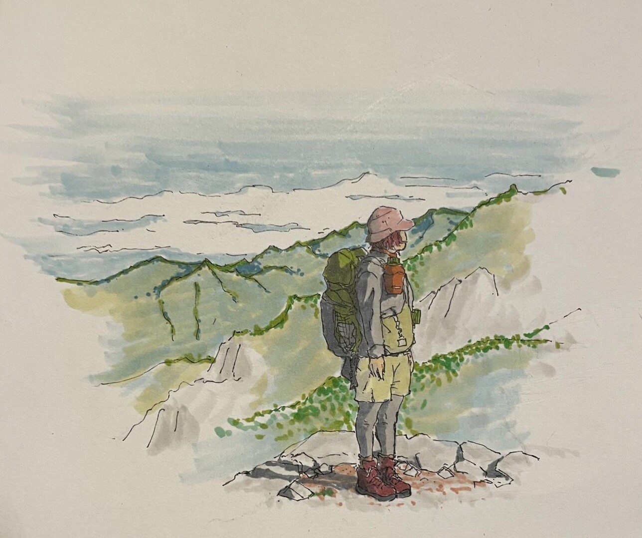 描いてくれたー♪ 嬉しすぎる1枚 / keiさんのモーメント | YAMAP / ヤマップ