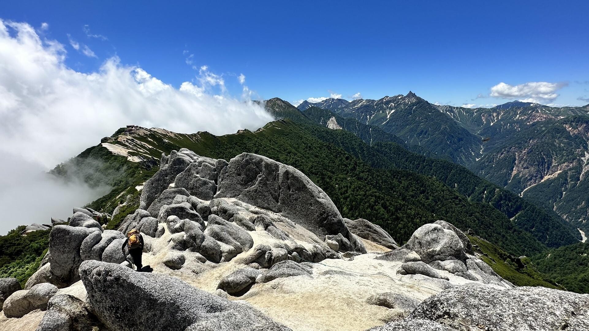 女王・燕岳へ／北アルプスデビュー／中房温泉～合戦尾根～燕岳～有明荘♨️ / otouさんの燕岳・餓鬼岳・唐沢岳の活動データ | YAMAP / ヤマップ