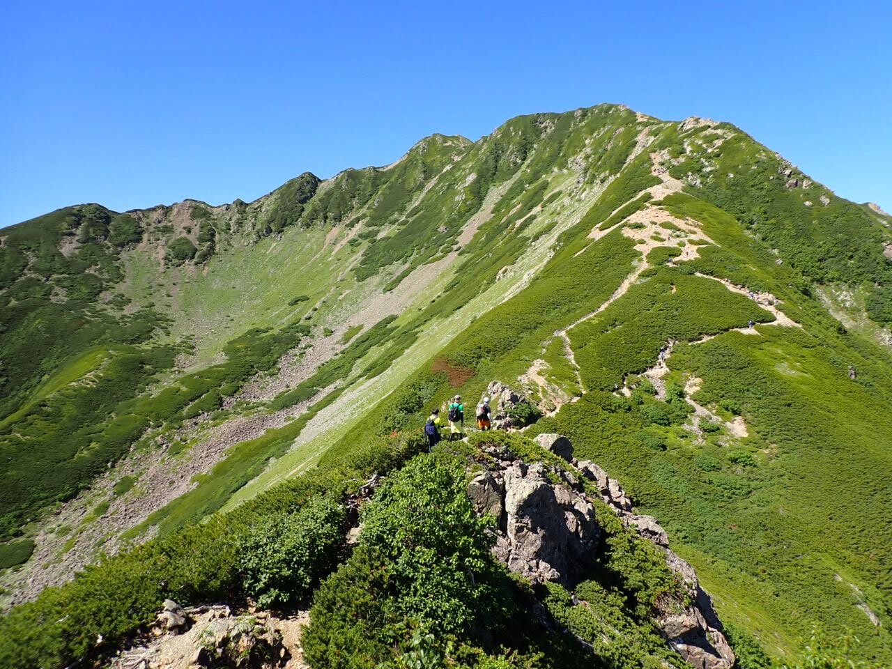 小仙丈ヶ岳・仙丈ヶ岳 / hidejさんの仙丈ヶ岳・伊那荒倉岳の活動データ | YAMAP / ヤマップ