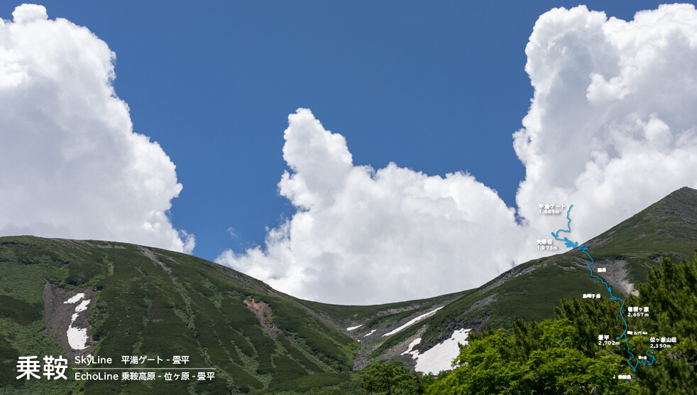 夏全開 乗鞍スカイライン 7月22日AM... / Uribouzさんのモーメント | YAMAP / ヤマップ