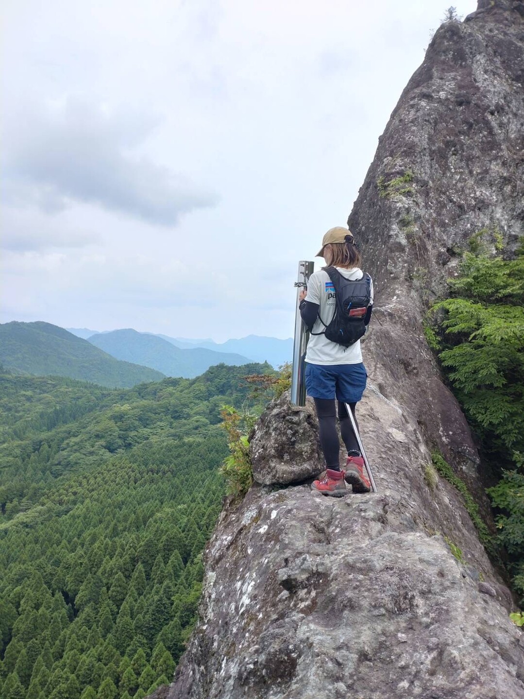 望雲台 登り、降り 鎖フル活用 望雲台... / Kei707さんのモーメント | YAMAP / ヤマップ