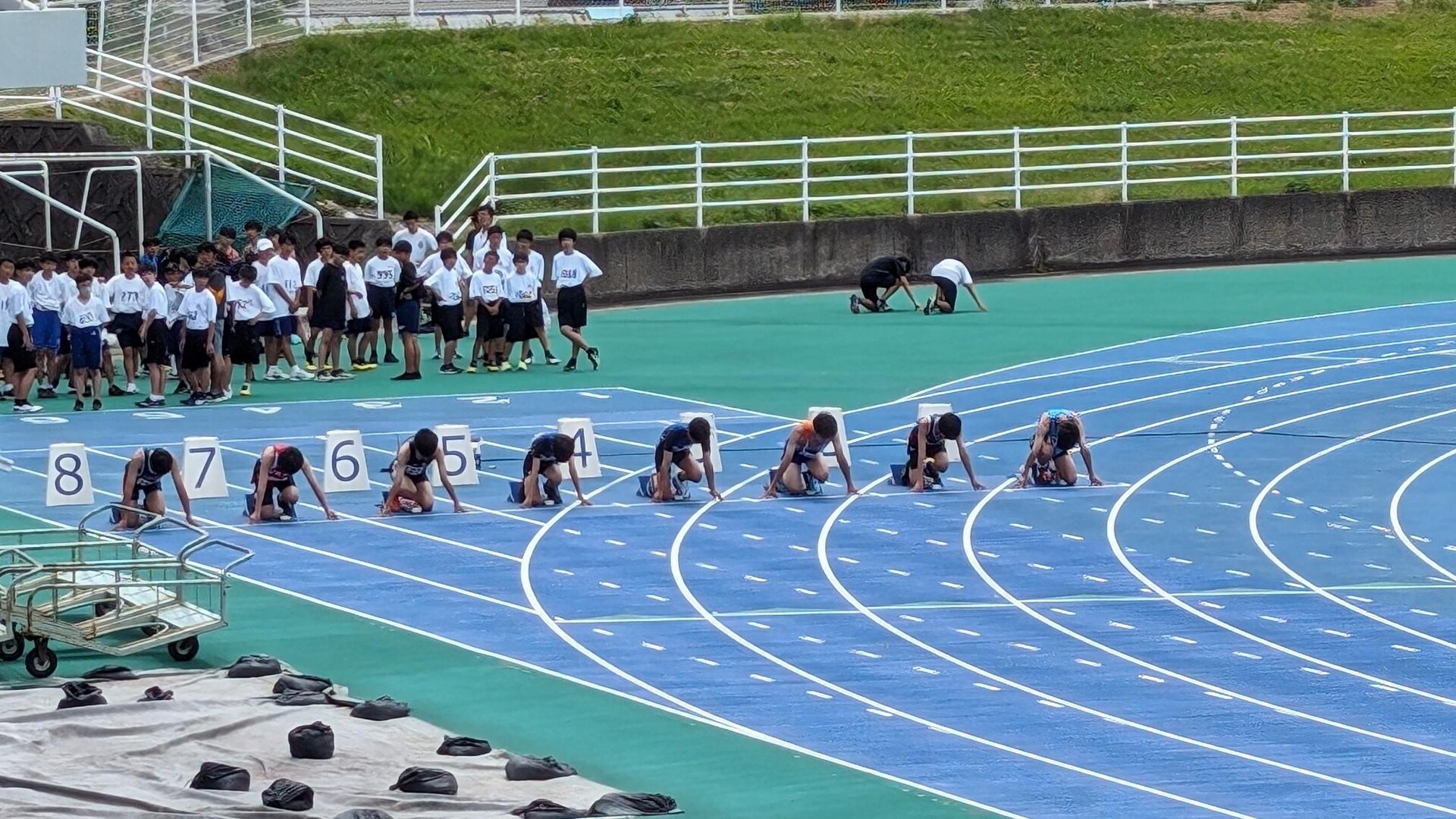 6/8(土)陸上中学校選手権🏃＆高校文... / k501さんのモーメント | YAMAP / ヤマップ