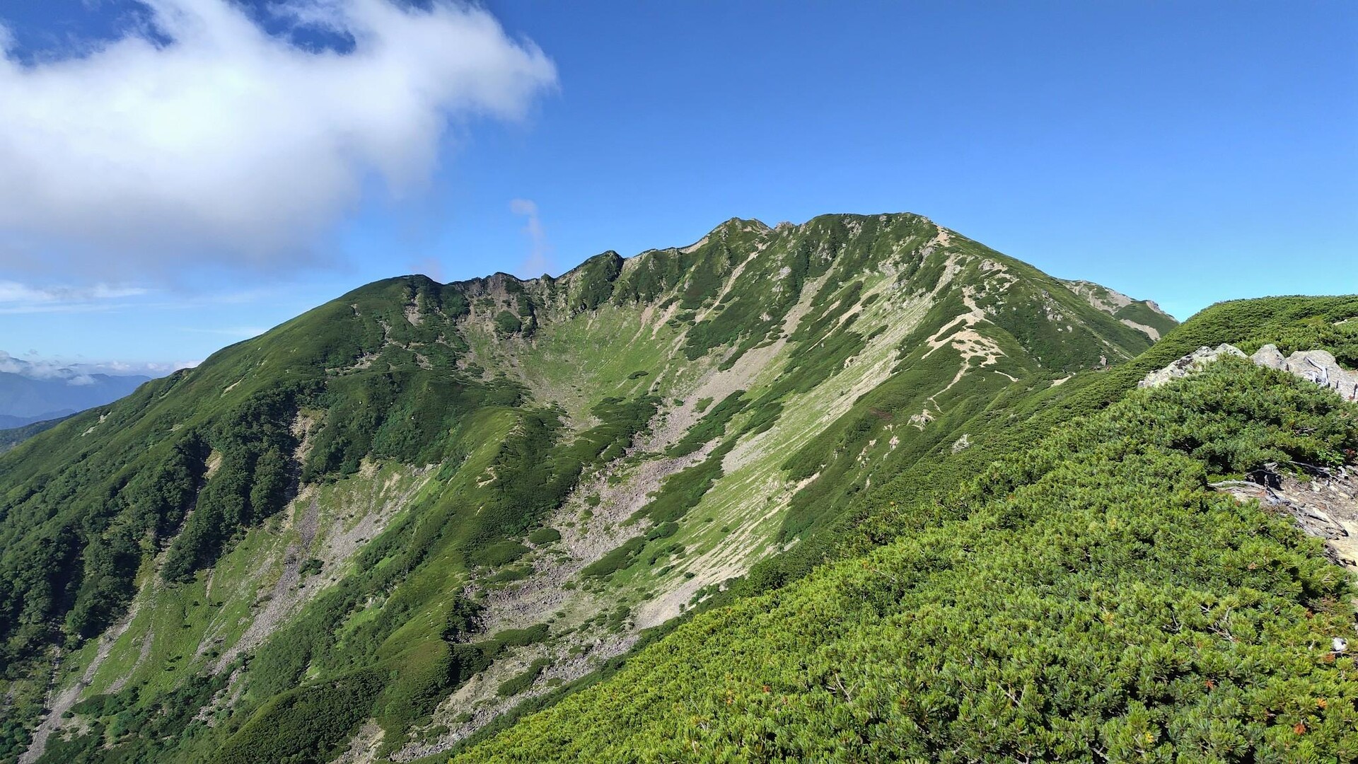 甲斐駒ヶ岳・仙丈ヶ岳 / te_tsuさんの仙丈ヶ岳・伊那荒倉岳の活動データ | YAMAP / ヤマップ