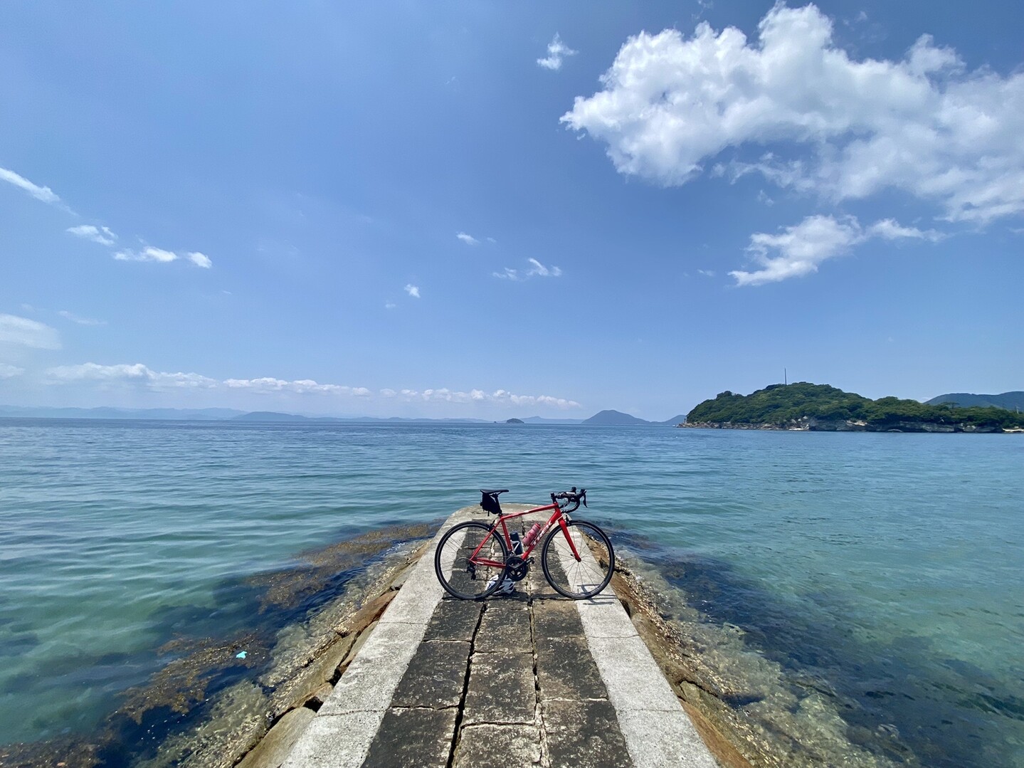 梅雨前ギリギリで初の小豆島ライドへ。 め... / T.INOさんのモーメント | YAMAP / ヤマップ