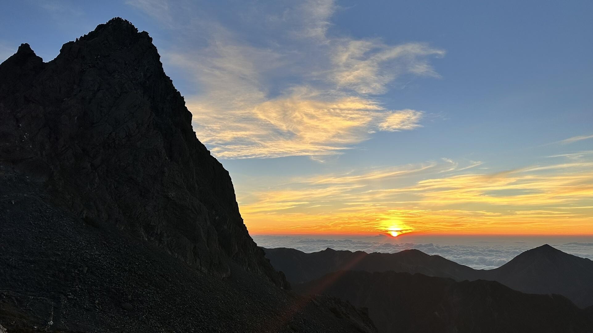 おは槍ございます（もう下山しましたが） ... / otouさんのモーメント | YAMAP / ヤマップ