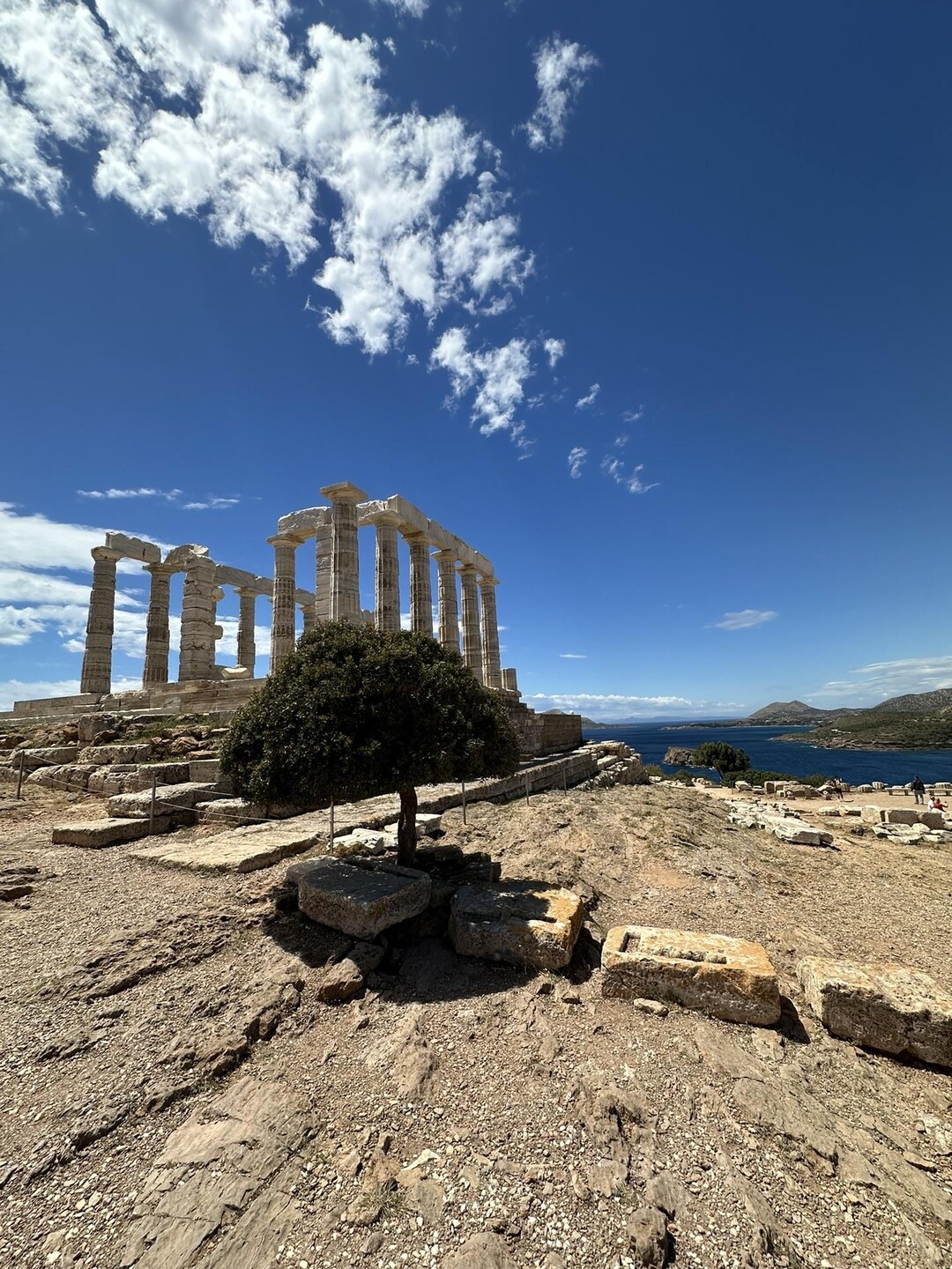 スニオン岬 Αρχαιολογικός Χώρος Σουνίου Greece / chiiさんのウォーキングの活動データ | YAMAP / ヤマップ