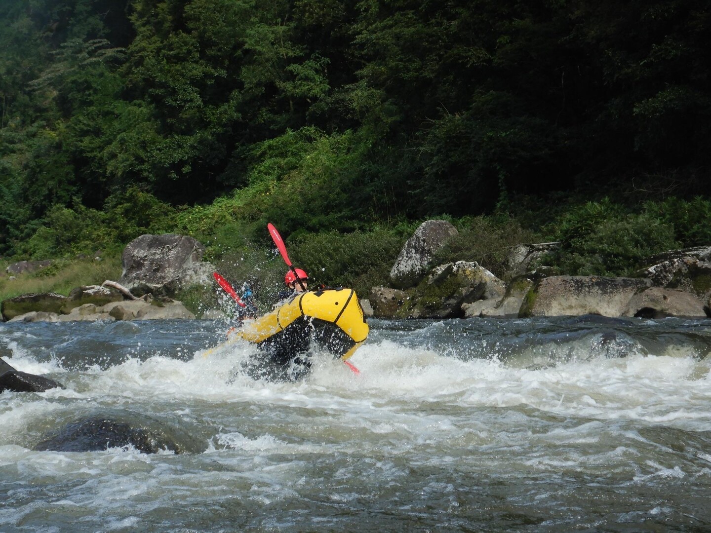 利根川下流コース。 岩に気づかず、ジャー... / yumecampさんのモーメント | YAMAP / ヤマップ
