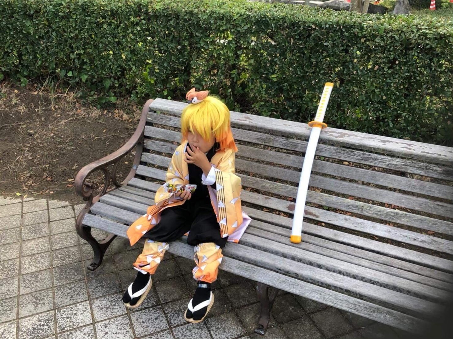 善逸【仮装姿の動画】 🎥 ︎ htt... / 【町興し仮装者】Captain Jack Sparrowさんのモーメント | YAMAP / ヤマップ