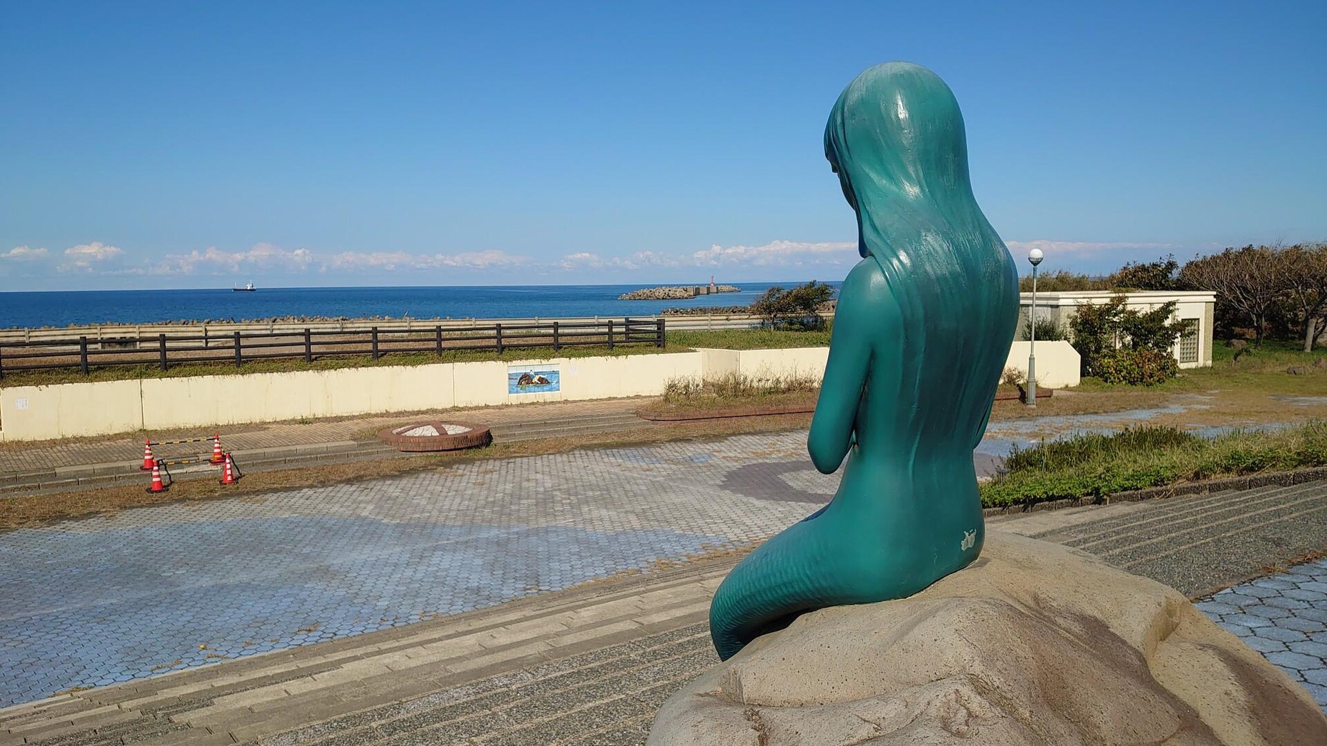 直江津船見公園 上越出身小川未明 赤い蝋... / yone993さんのモーメント | YAMAP / ヤマップ