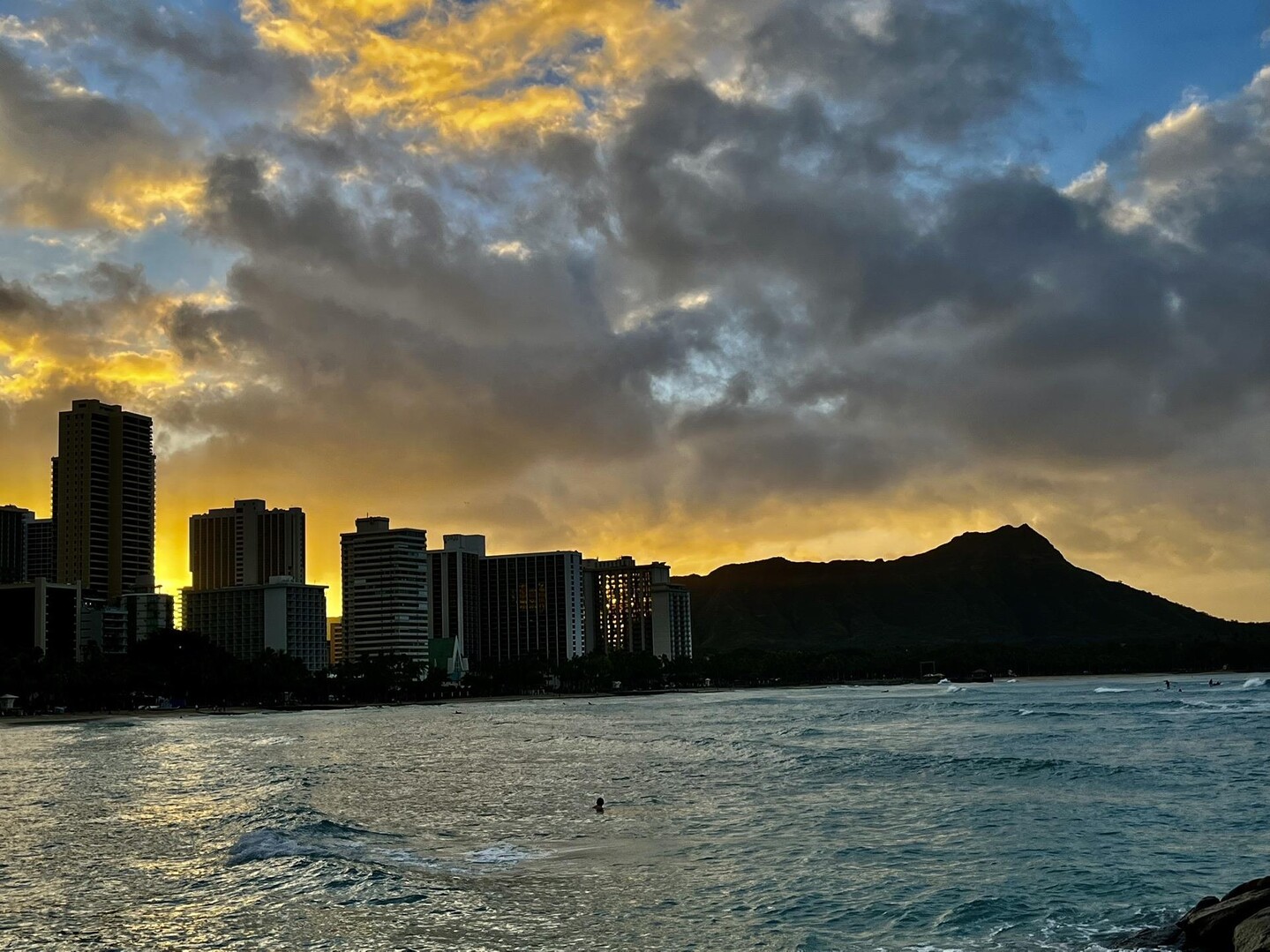 帰国前にちょこっと朝ジョグ / ミカン de mikanさんのホノルル（ハワイオアフ島）の活動データ | YAMAP / ヤマップ