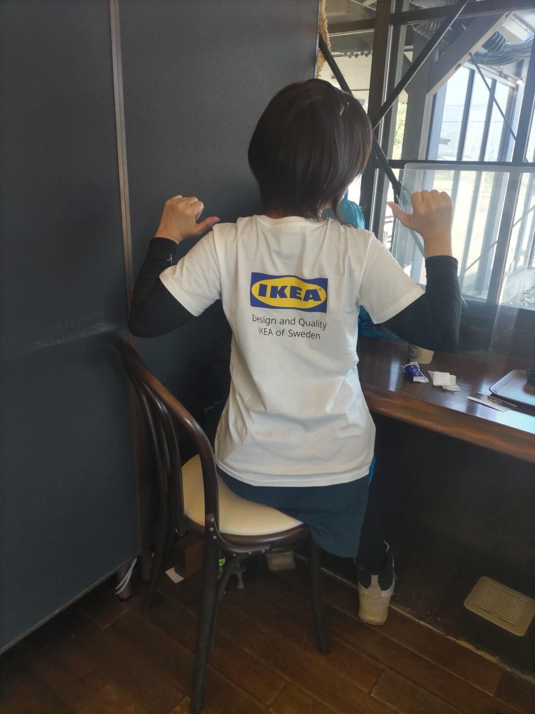 IKEAのTシャツ着て新しいバッグにて勝... / むーさんのモーメント | YAMAP / ヤマップ