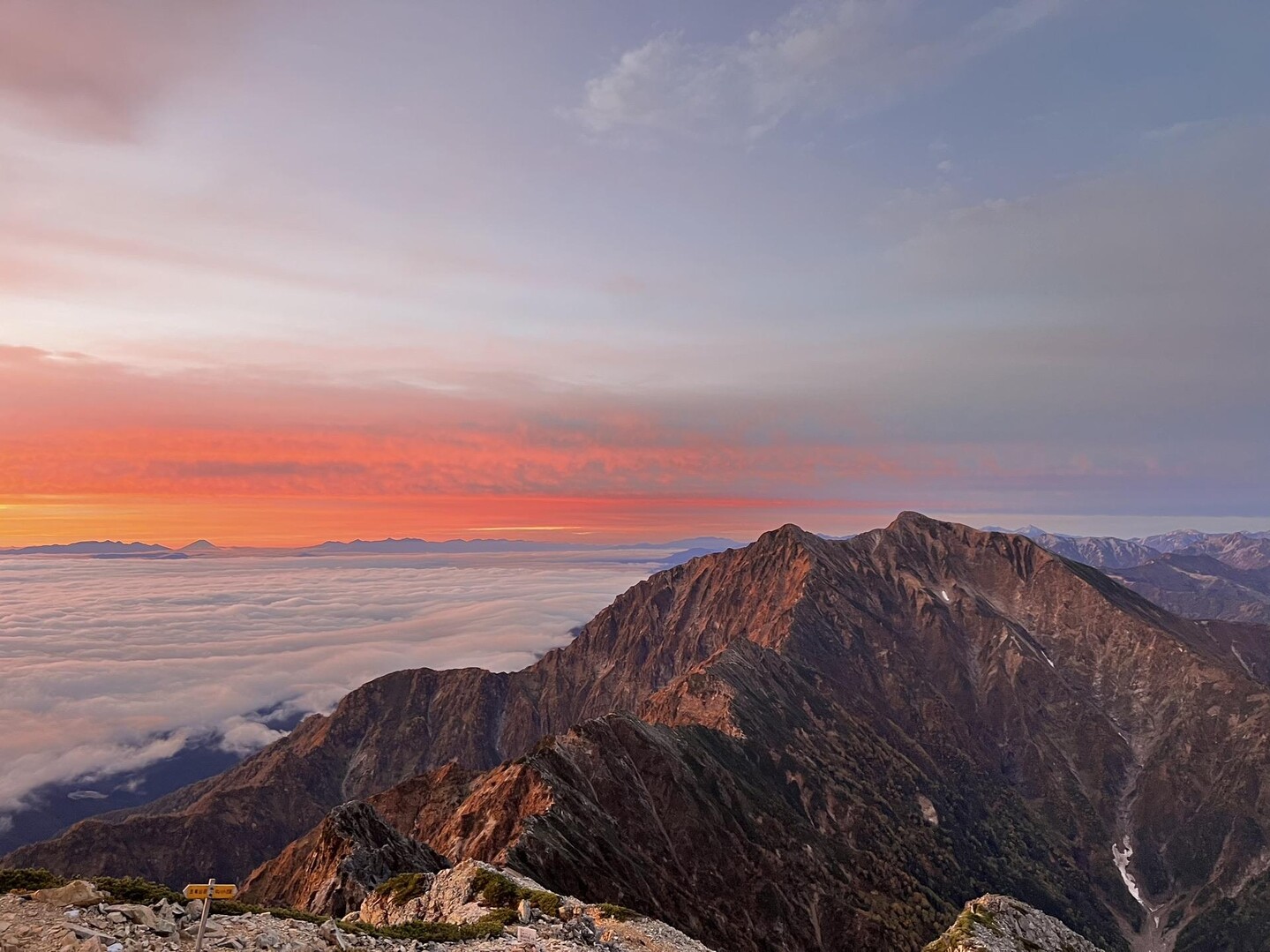五竜岳〜八峰キレット越えて鹿島槍〜爺ヶ岳縦走 / medamonさんの鹿島槍ヶ岳・五竜岳（五龍岳）・唐松岳の活動データ | YAMAP / ヤマップ
