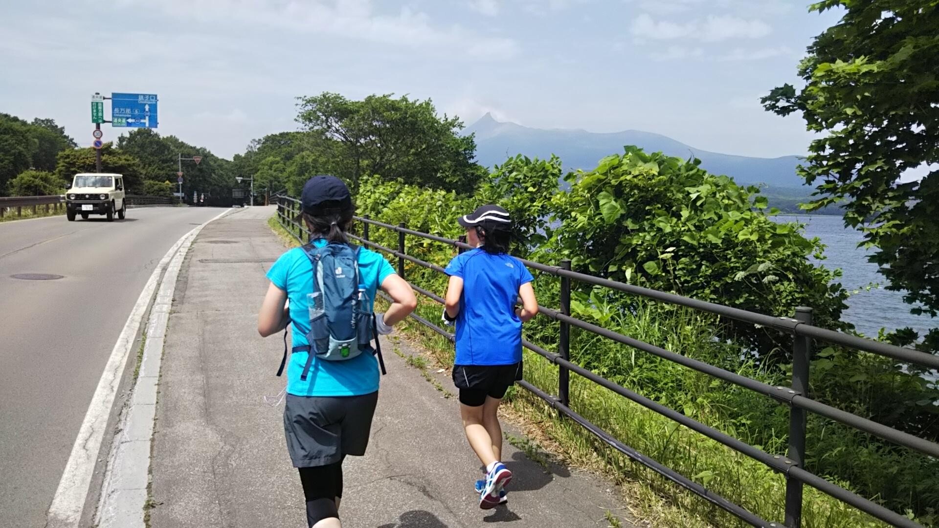 大沼湖畔RUN🏃😼👧 / keiさんの函館市の活動データ | YAMAP / ヤマップ