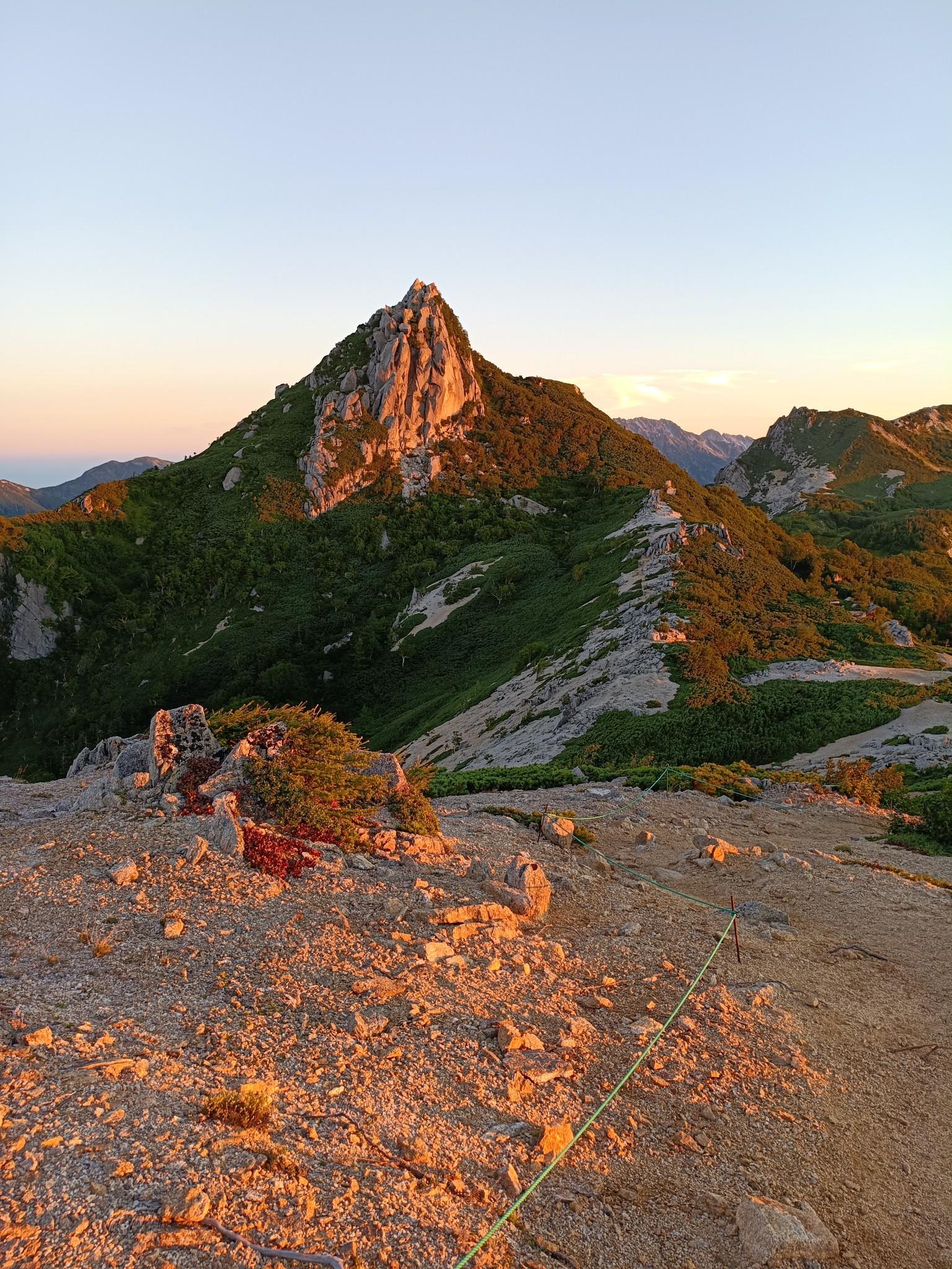 伊藤新道day4-前烏帽子岳・烏帽子岳 / YUKI-YUKI3さんの槍ヶ岳・穂高岳・上高地の活動データ | YAMAP / ヤマップ