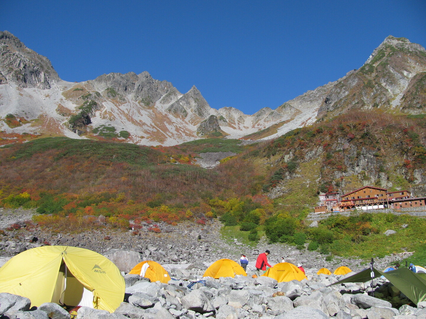 奥穂高岳（秋）上高地～涸沢～頂上ピストン / ukonさんの槍ヶ岳・穂高岳・上高地の活動データ | YAMAP / ヤマップ