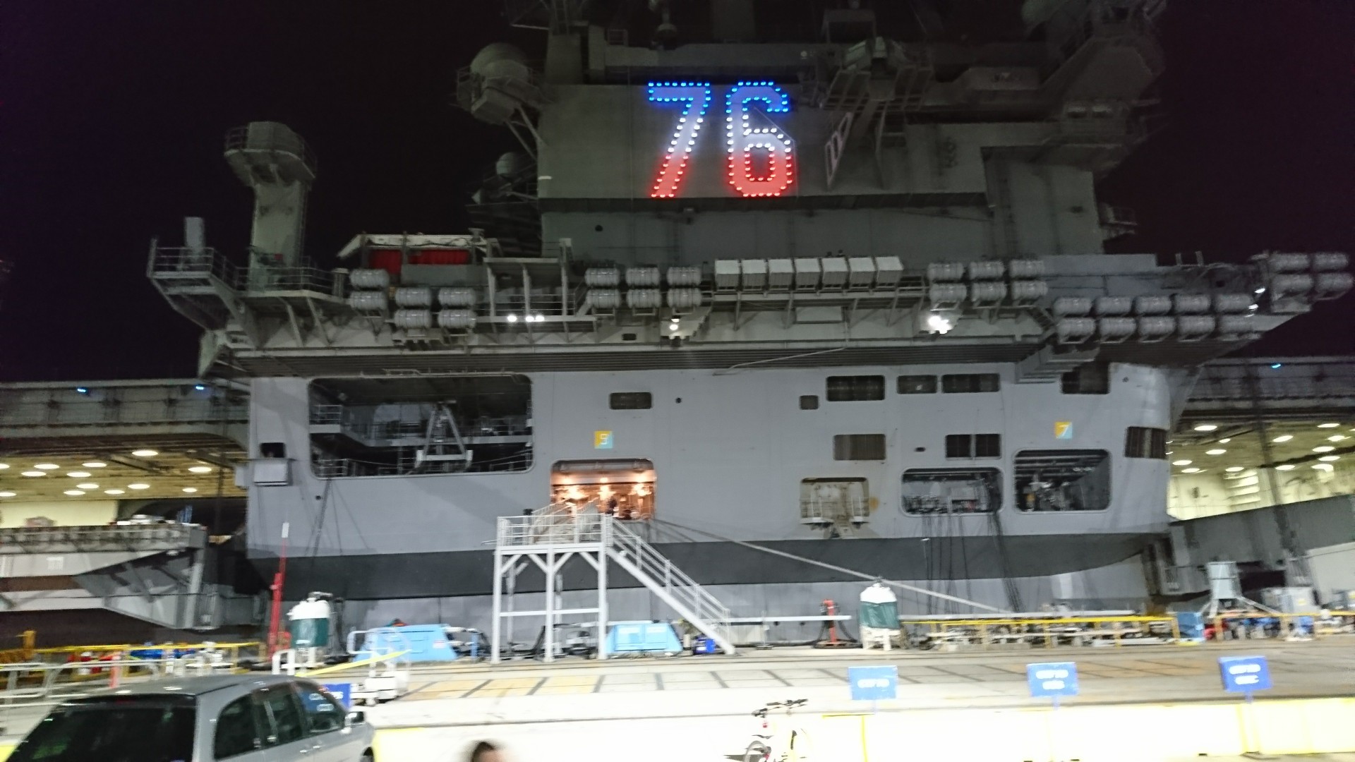 太平洋第7艦隊 原子力空母 USS Ronald Reagan, CVN-76 / じろべぇさんの横須賀市の活動データ | YAMAP / ヤマップ