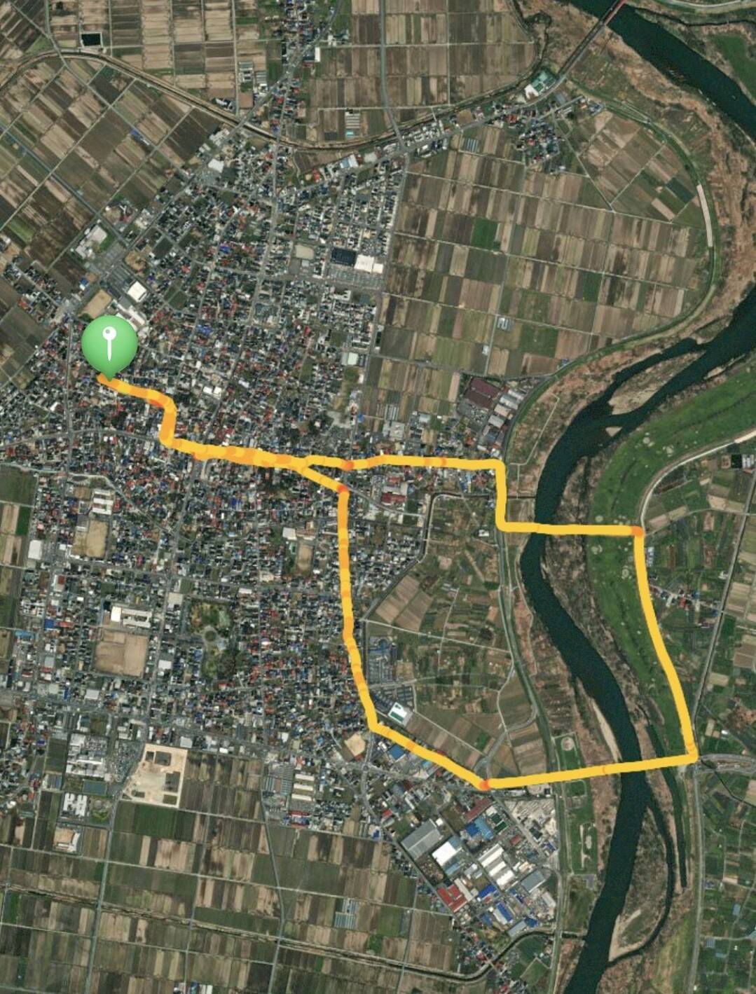 昨日夕方のランニング6.7km、ペースは... / mas_Rさんのモーメント | YAMAP / ヤマップ