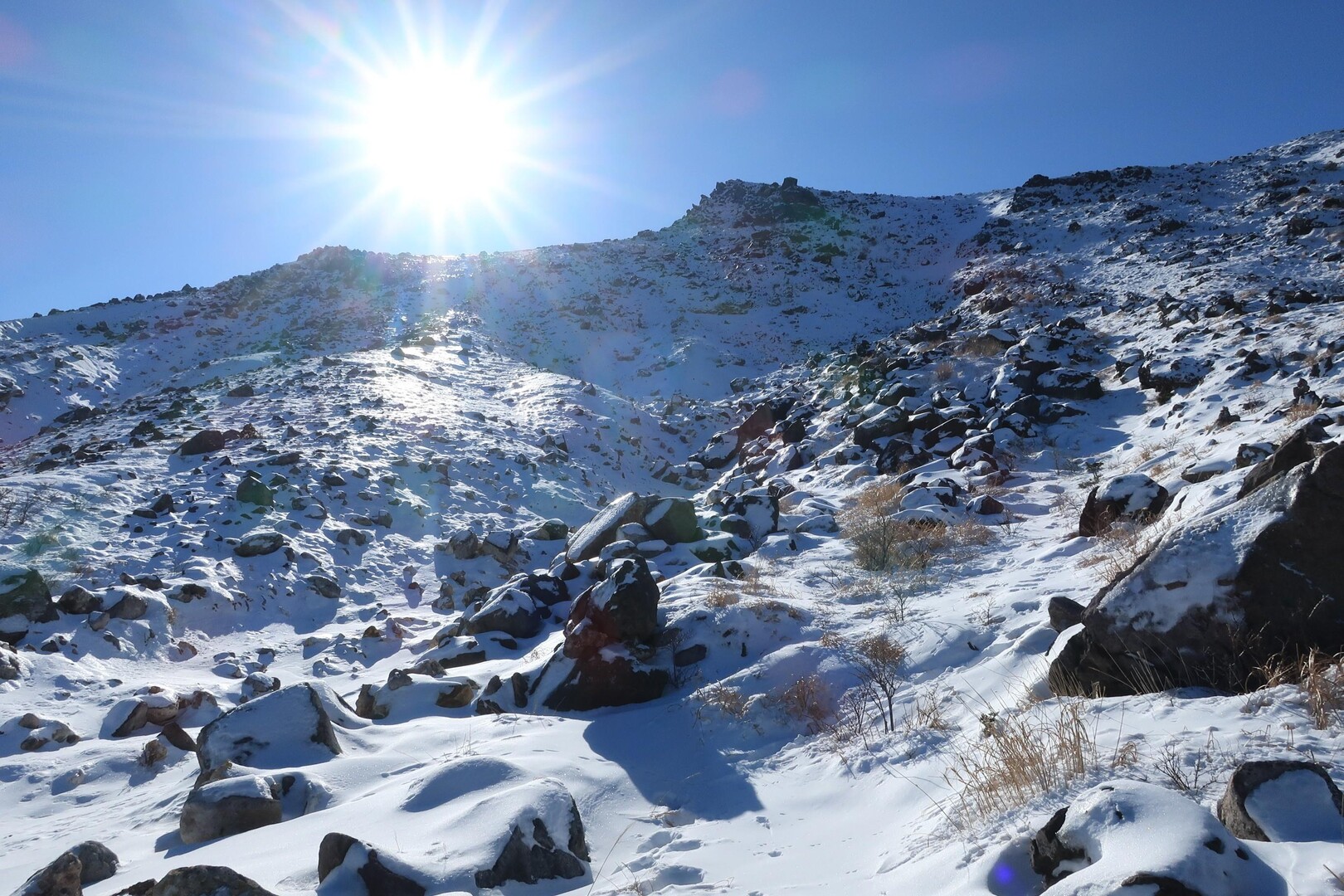 くじゅう☆ 残雪の星生北面へ ️ / iwa-yasさんの九重山（久住山）・大船山・星生山の活動データ | YAMAP / ヤマップ