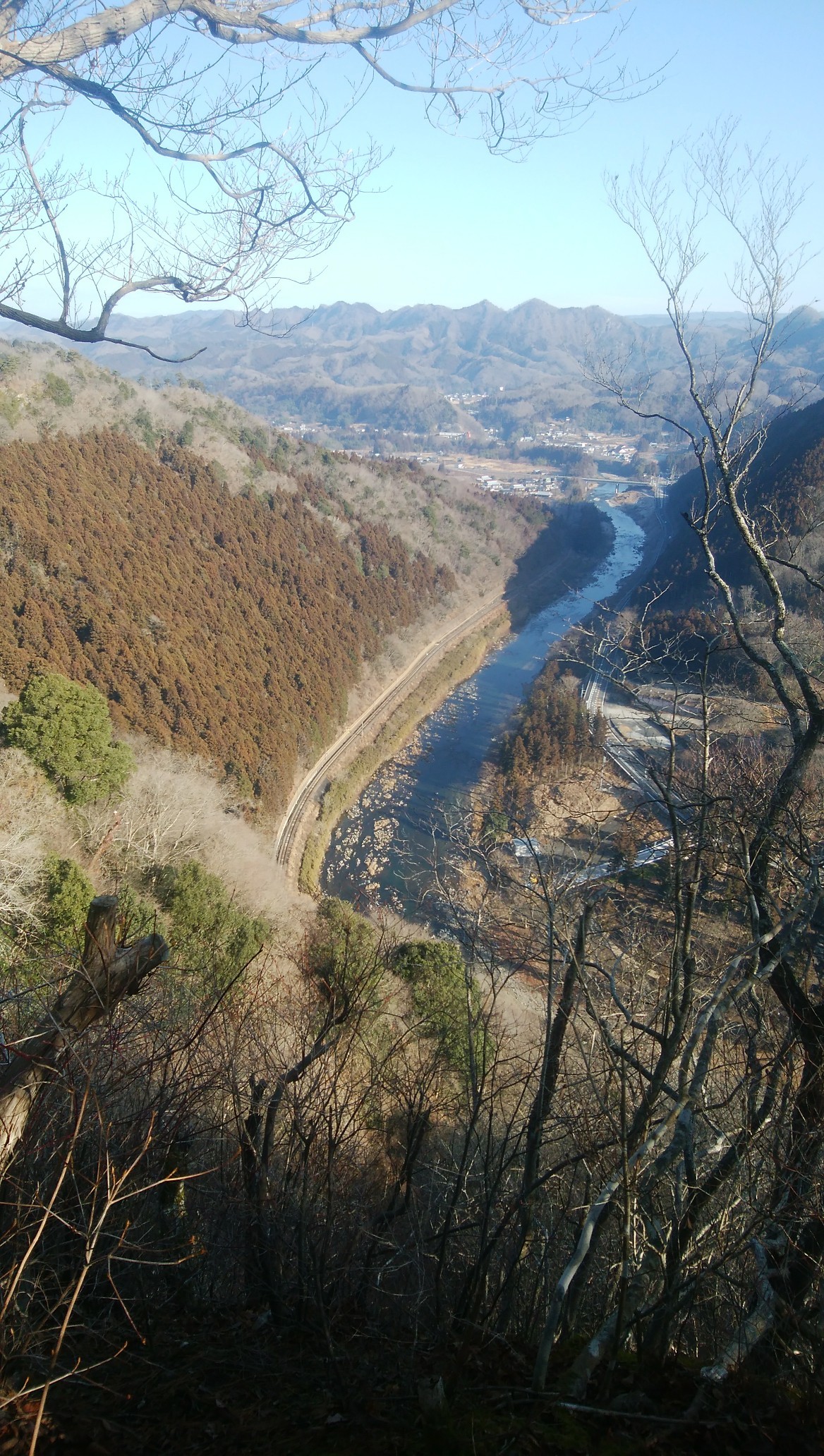 鷲の巣山と久慈川と水郡線 / kazeさんの奥久慈男体山・月居山・篭岩（篭岩山）の活動データ | YAMAP / ヤマップ