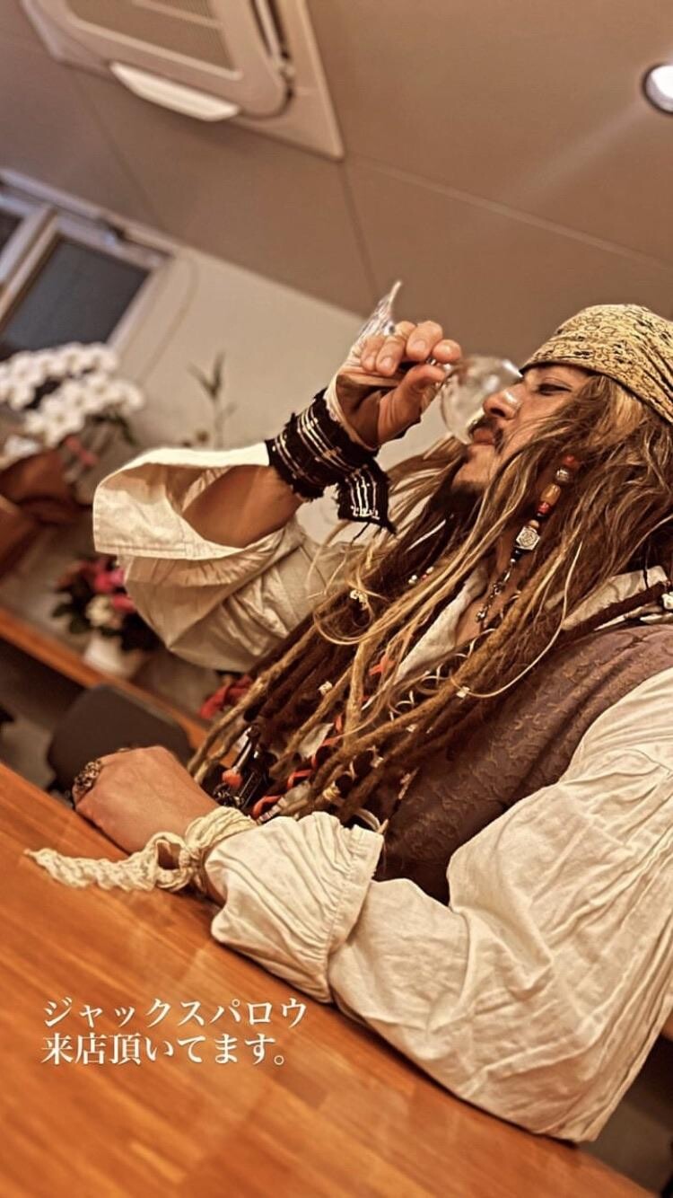 🎊2022年12月1日 ㊗️オープン ... / 【町興し仮装者】Captain Jack Sparrowさんのモーメント | YAMAP / ヤマップ