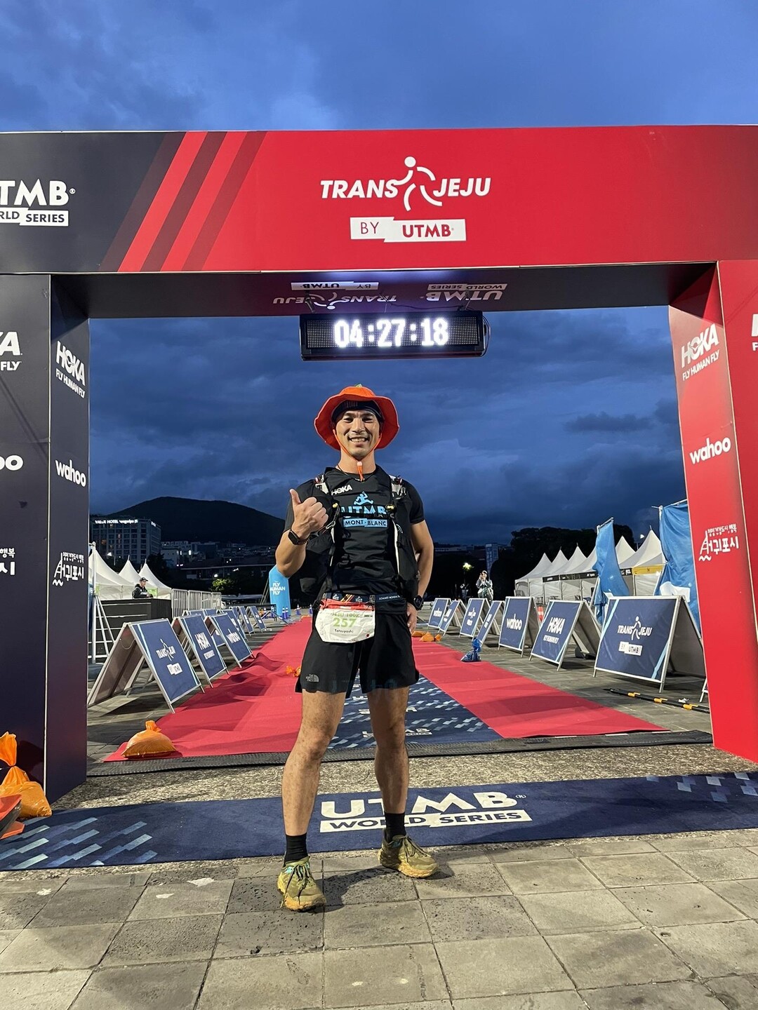 TRANS JEJU 2023 By UTMB完走しストーンゲット！ / どらごんさんの漢拏山（はるらさん）の活動データ | YAMAP / ヤマップ