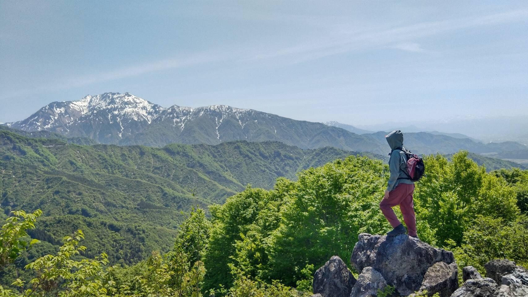魚沼アルプス⌛時計回り⌛ / natu さんの大力山・黒禿の頭・笠倉山の活動データ | YAMAP / ヤマップ