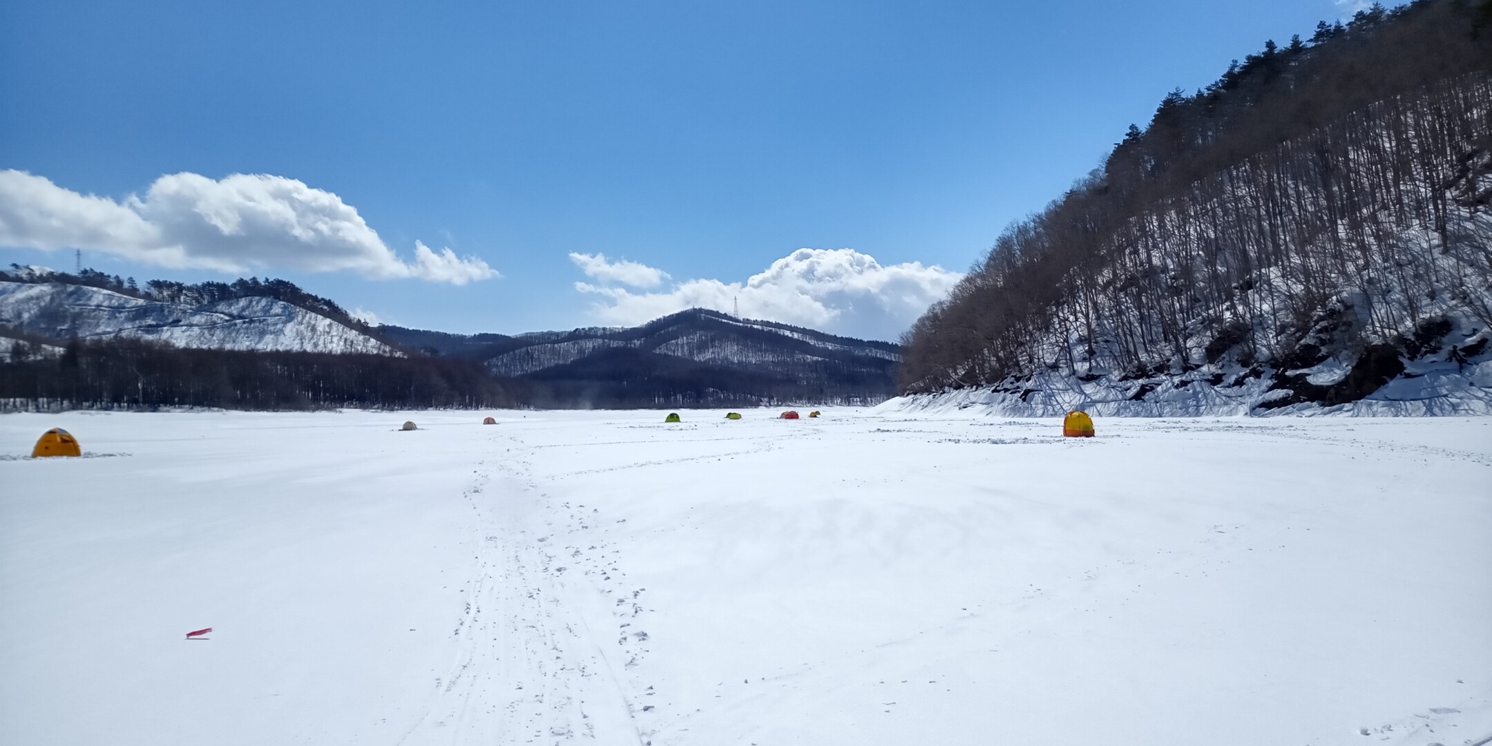 岩洞湖ワカサギ No11 シーズンラスト... / bakkyさんのモーメント | YAMAP / ヤマップ