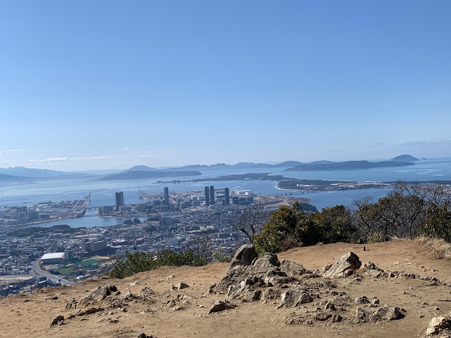 三日月山・立花山 / yyshigeさんの立花山・三日月山・城ノ越山の活動データ | YAMAP / ヤマップ