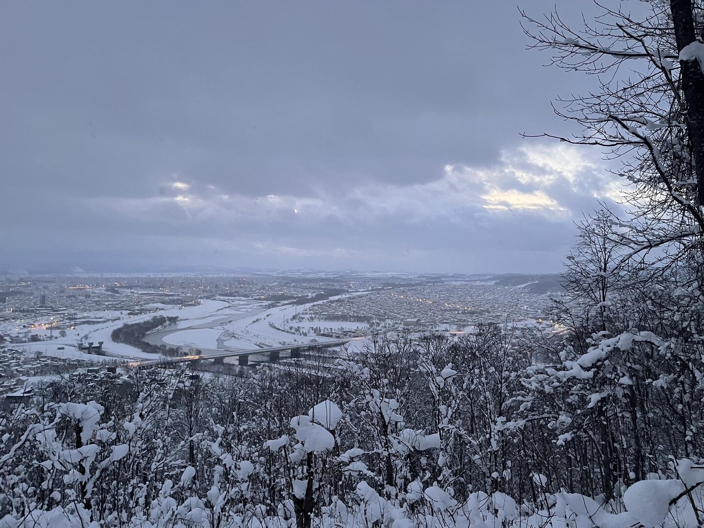御来光？？嵐山・近文山 / tar_cyさんの嵐山公園・近文山・半面山の活動データ | YAMAP / ヤマップ