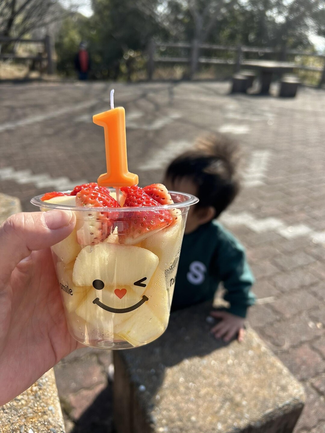 桑山で誕生日ピクニック🎂 / miryuさんの田島山の活動日記 | YAMAP / ヤマップ