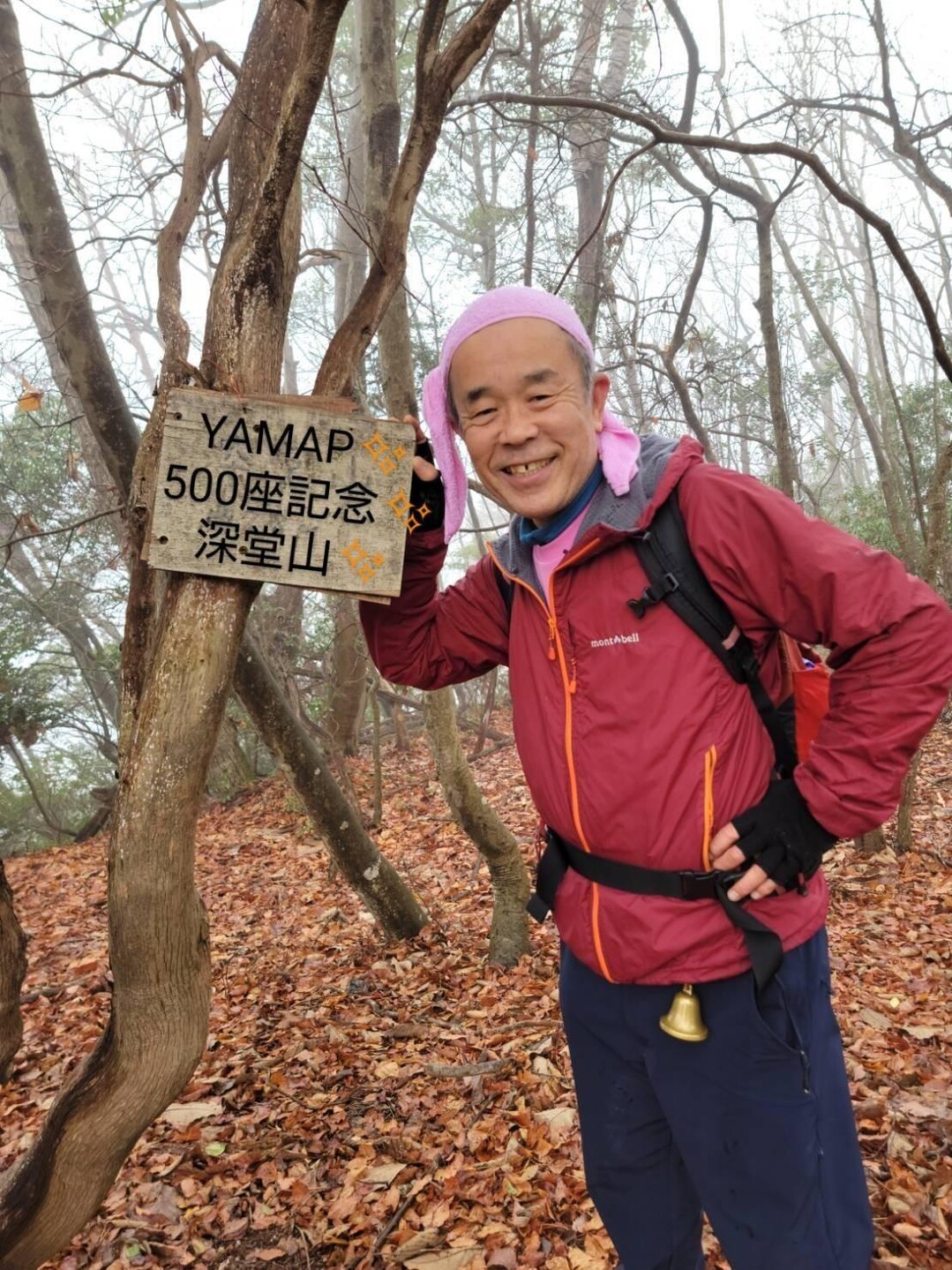 500座目の深堂山。南条山（東峰）・南条山（西峰） / ピンクハンターさんの龍王山の活動データ | YAMAP / ヤマップ