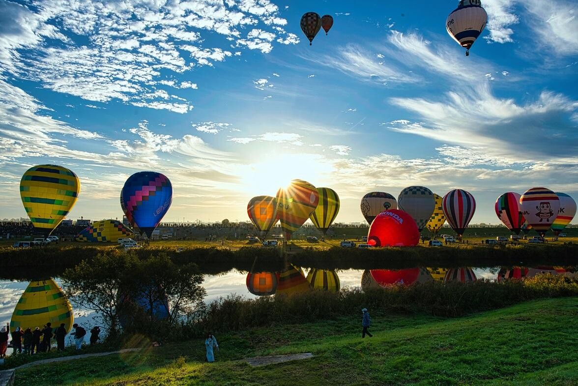 佐賀バルーンフェスタ第一日目（R4.11.2）① / としちゃんさんの佐賀市の活動データ | YAMAP / ヤマップ