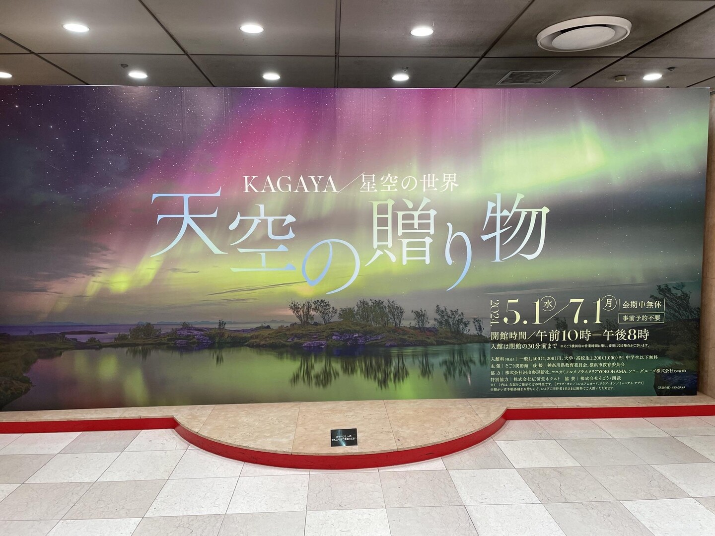 今年はKAGAYAさんの作品展で天の川を... / cassinaさんのモーメント | YAMAP / ヤマップ