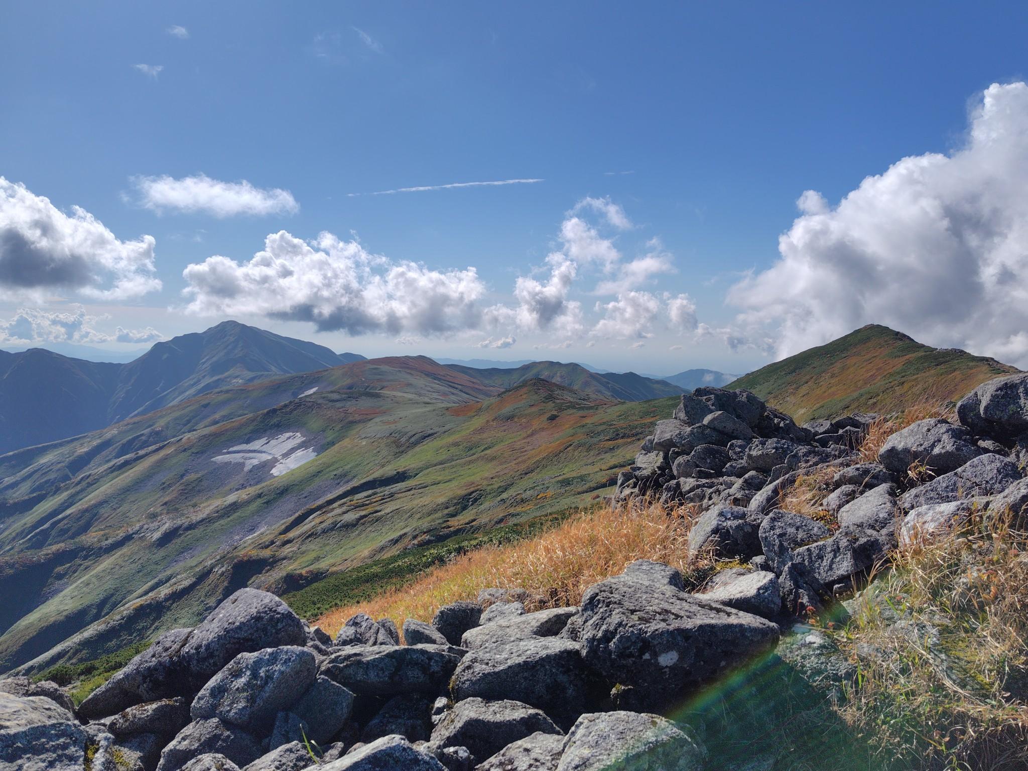 秋晴れのち雨でも飯豊山 / moon-riverさんの飯豊山・大日岳・御西岳の活動データ | YAMAP / ヤマップ